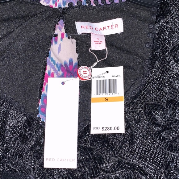 Red Carter | Dresses | Nwt Red Carter Long Sleeve Cutout Black ...